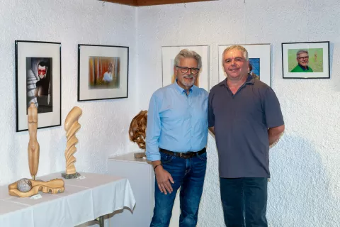 Preplet skulptur in fotografij